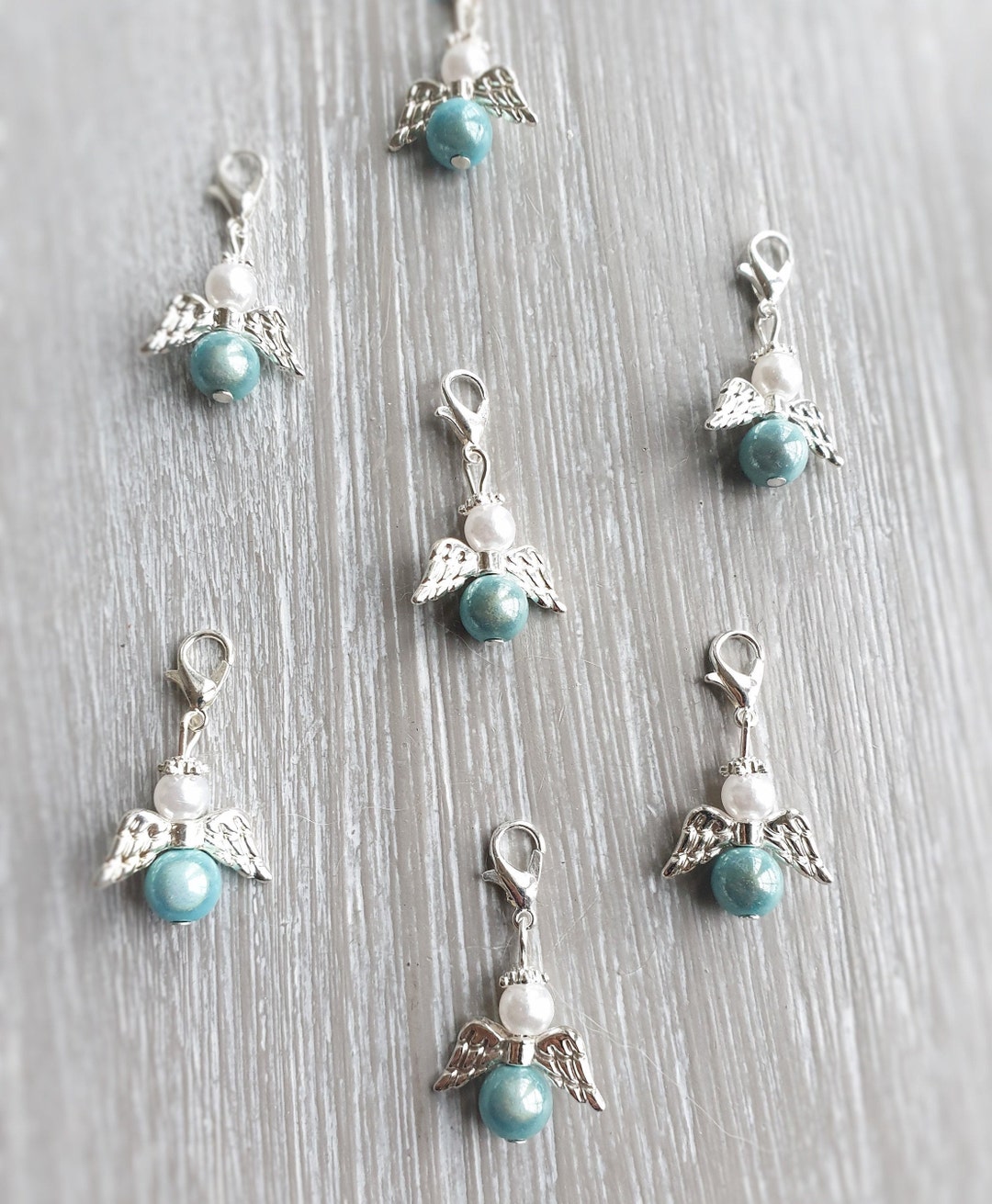 10 Guardian Angel Pendants Angels Baptism Communion Wedding ...