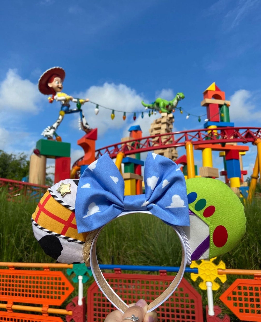 Toy Story Ears: Woody and Buzz Lightyear Mickey Ears - Etsy