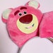 Lotso Inspired Ears: Strawberry Scented Toy Story Headband - Etsy