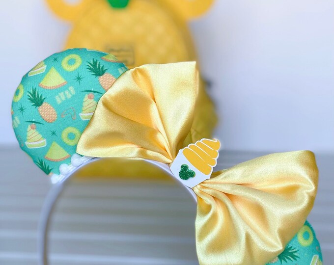 Dole Whip Inspired Mickey / Pineapple Disney Inspired Mouse - Etsy
