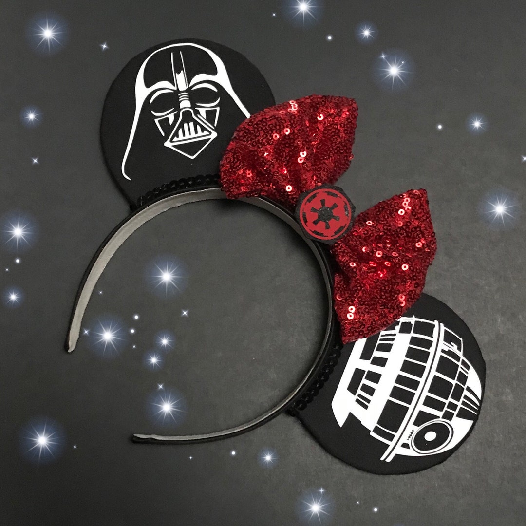 Darth Vader Inspired / Death Star / Star Wars Disney Ears/ - Etsy