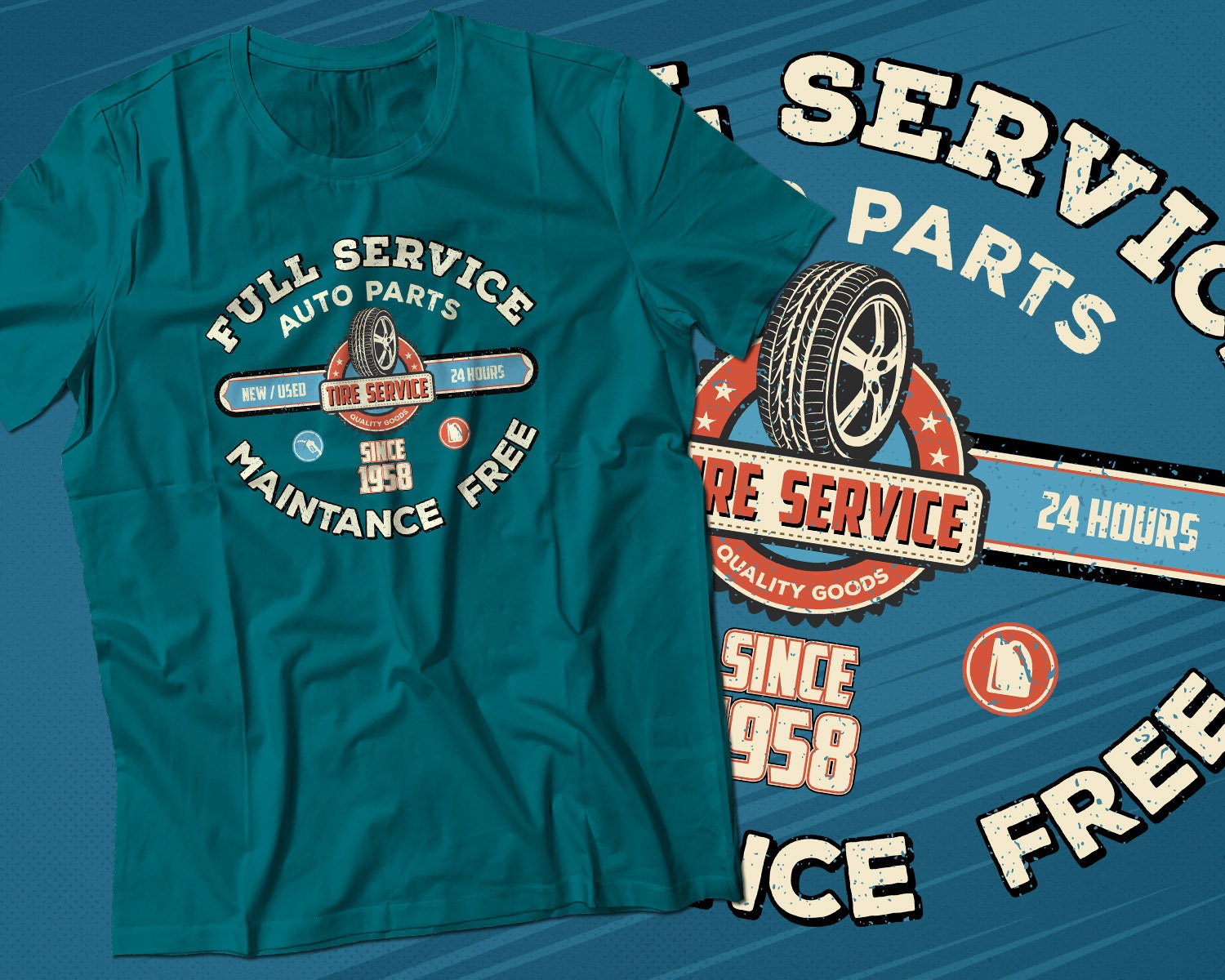 Tire Shop Shirt Design