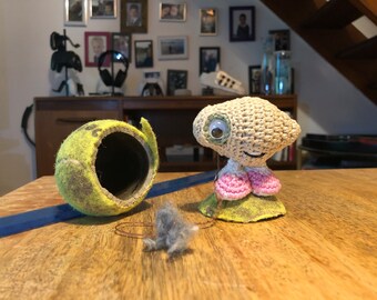 Marcel the Shell With Shoes on Figurine - Etsy