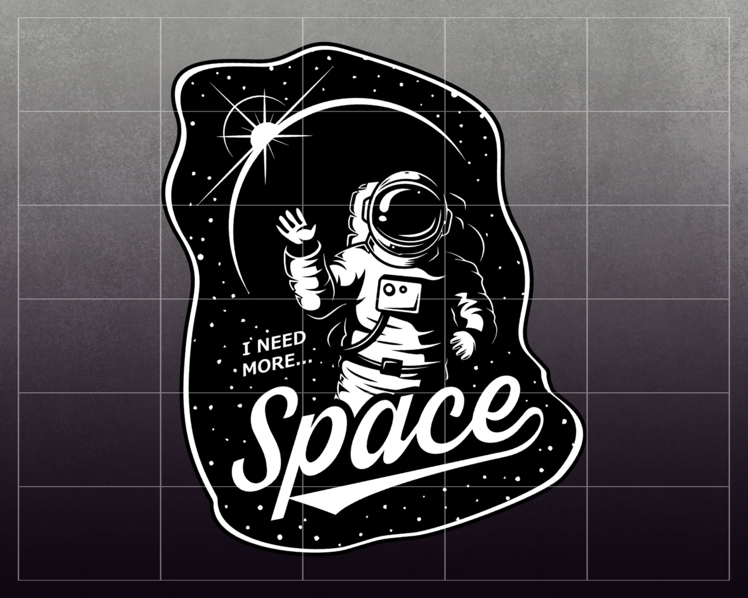 I Need More Space Svg Space Shirt Svg Astronaut Svg Files - Etsy