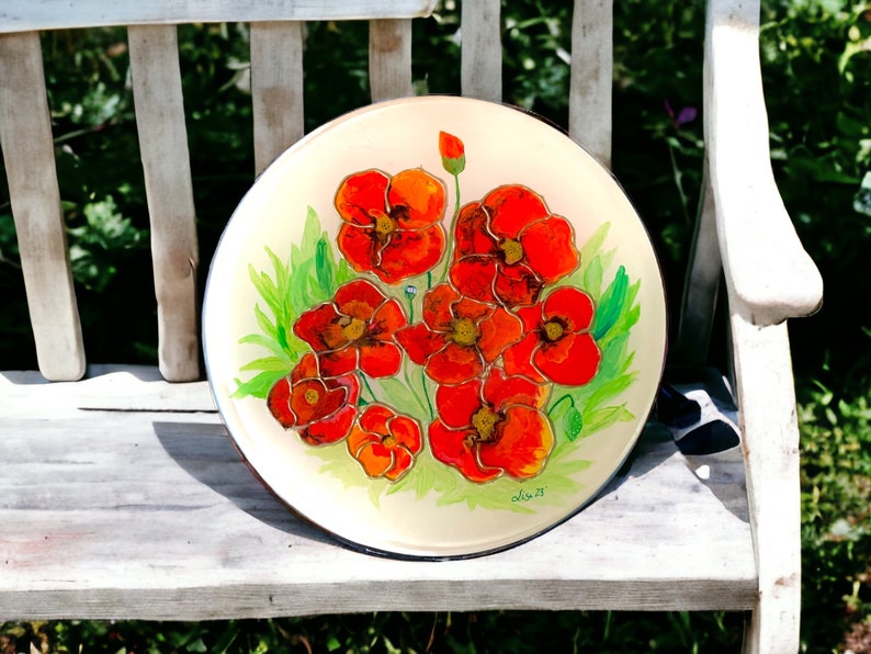 Handmade Lazy Susan, Rotating Cheese Tray, Round Tray, Turntable, Gift ...