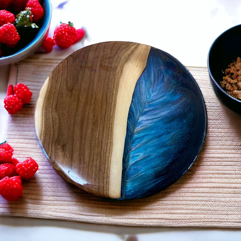 Walnut Lazy Susan, Lazy Susan Turntable, Custom Tray, Kitchen Decor ...