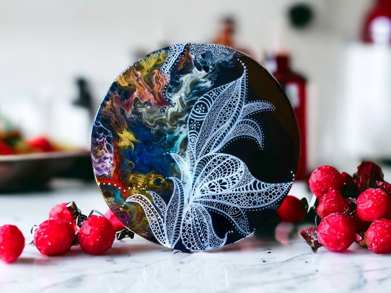 Handmade Lazy Susan, Rotating Cheese Tray, Round Tray, Turntable, Gift ...