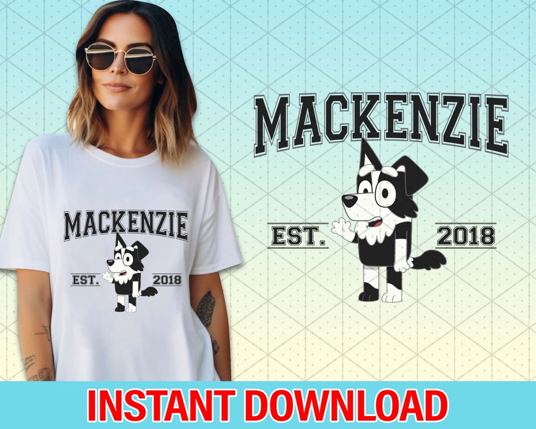 Bluey Mackenzie PNG, Bluey Family PNG, Bluey Png, Bluey Bingo Png ...