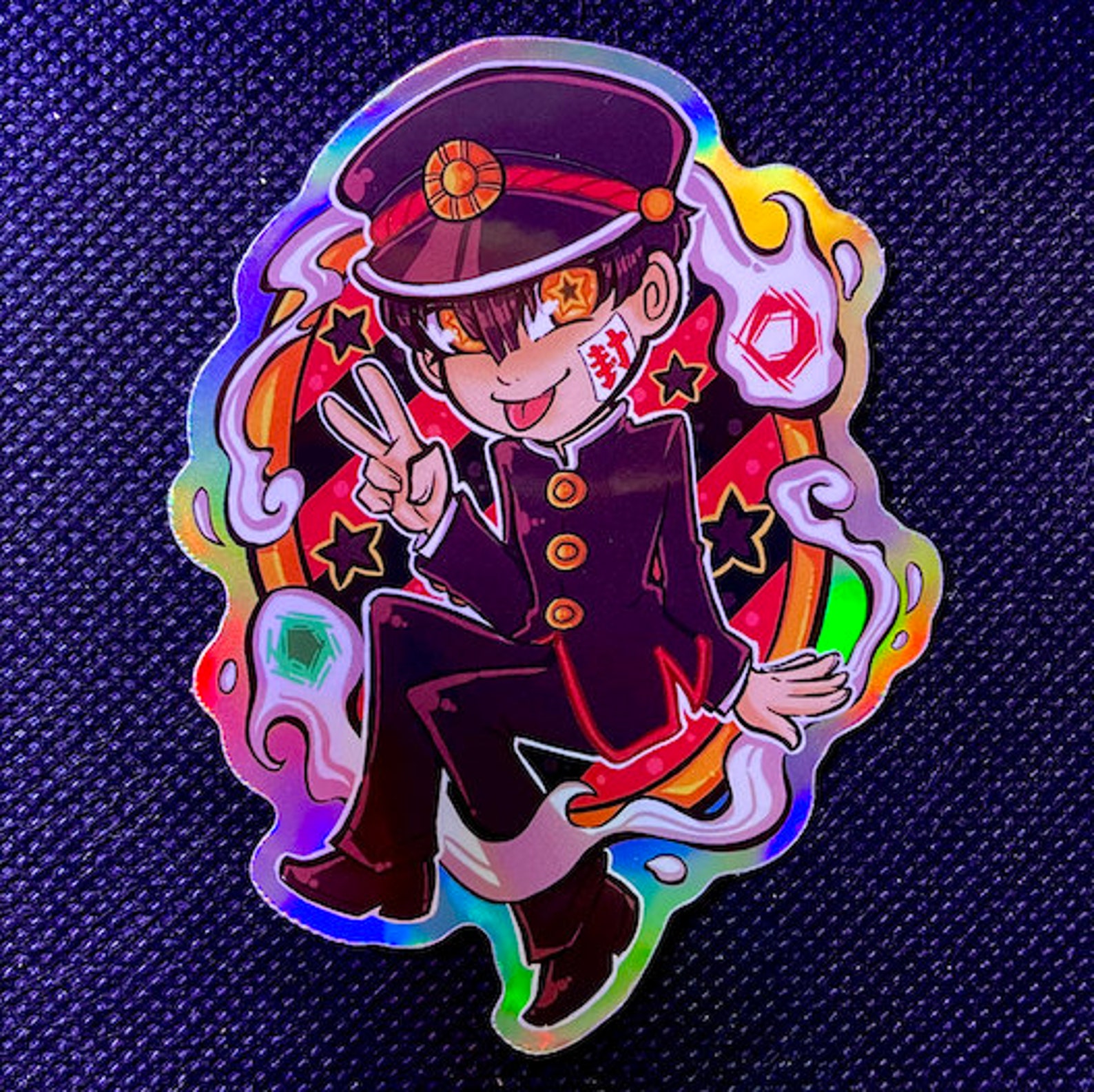 Holo Vinyl Hanako-kun Sticker - Etsy