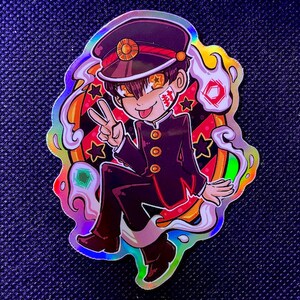 Holo Vinyl Hanako-kun Sticker - Etsy