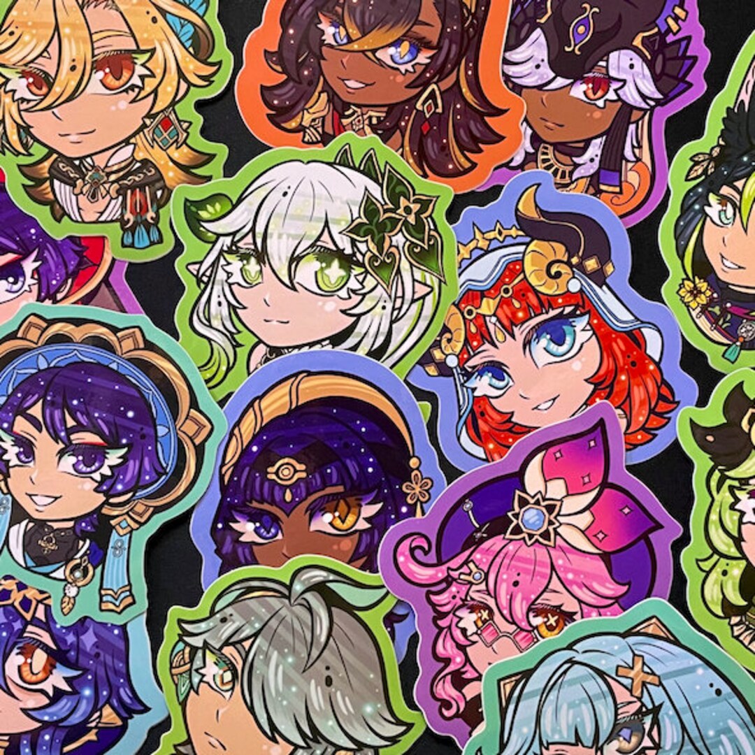 Sumeru Genshin Stickers - Etsy