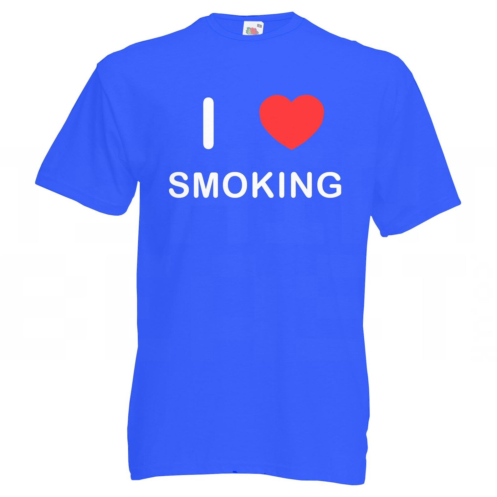 I Love Heart Smoking Quality Cotton Printed T Shirt - Etsy