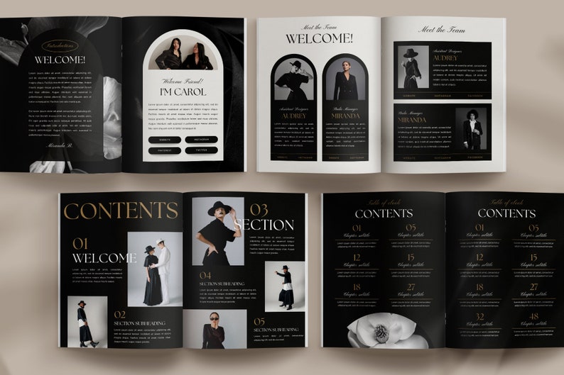 Aesthetic Ebook Template | Business Brochure and Guidebook | Luxury ...