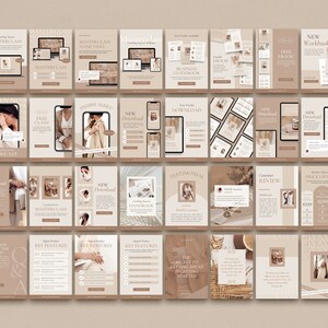Instagram Template Bundle for Coaches & Course Creators: Instagram ...