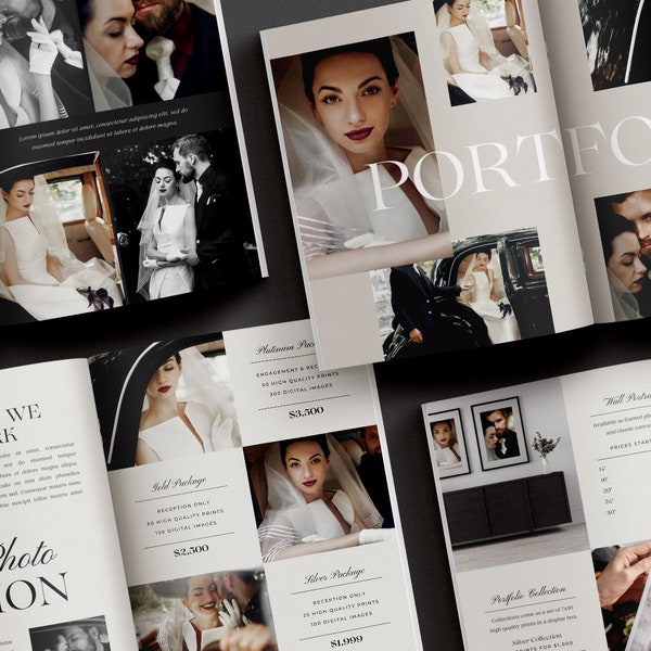 Photography Package Template - Etsy