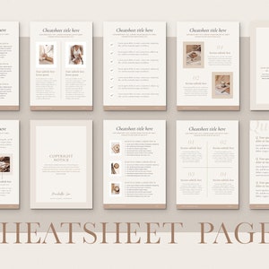 EBOOK Template | Coaching Handbook Template, Canva Ebook, Life Coach ...