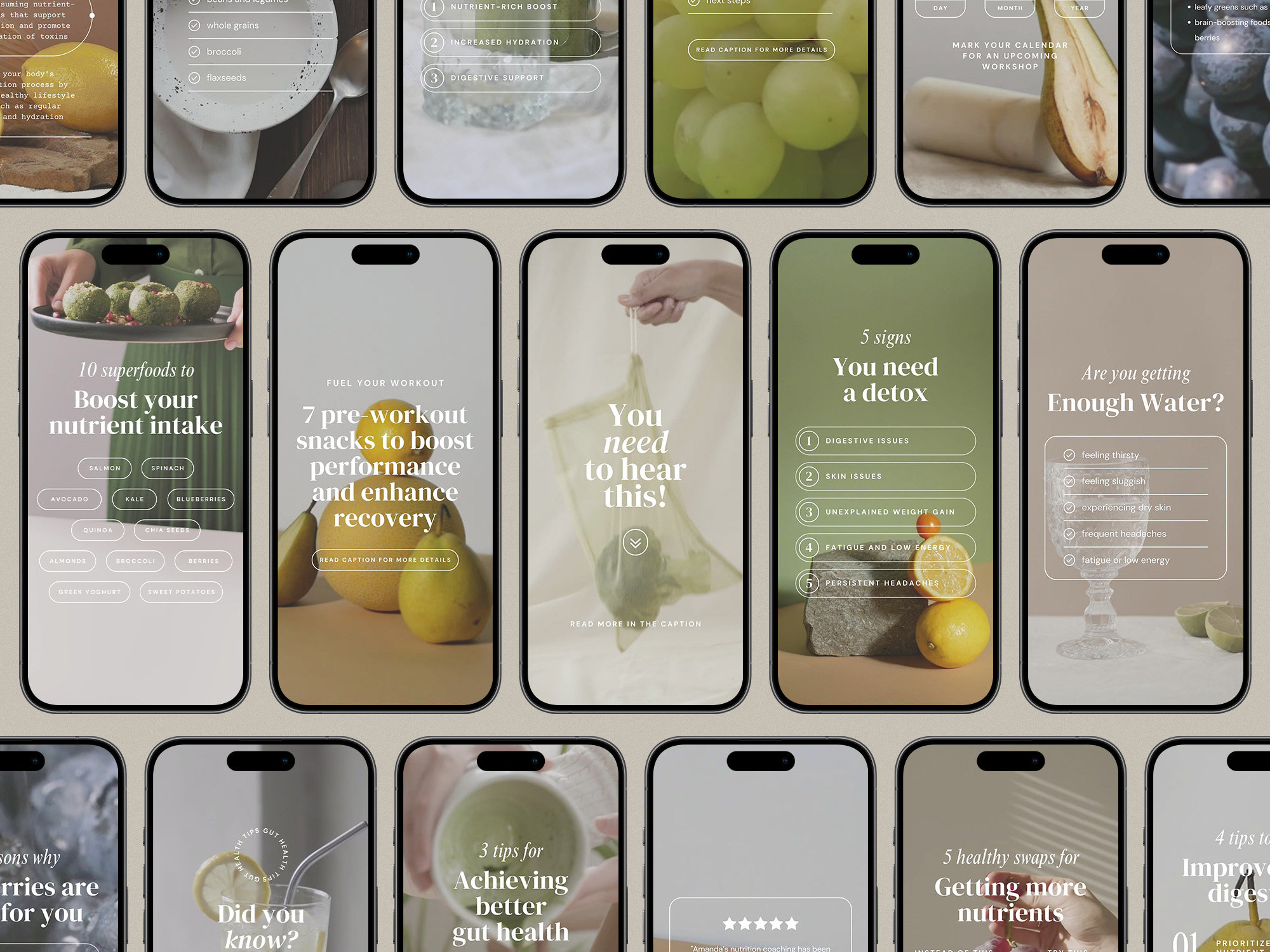 Nutrition Coach Instagram Reels Videos | Nutrition Instagram Templates ...