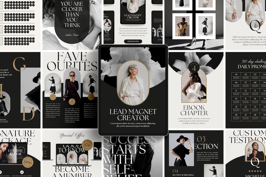 Aesthetic Ebook Template | Business Brochure and Guidebook | Luxury ...