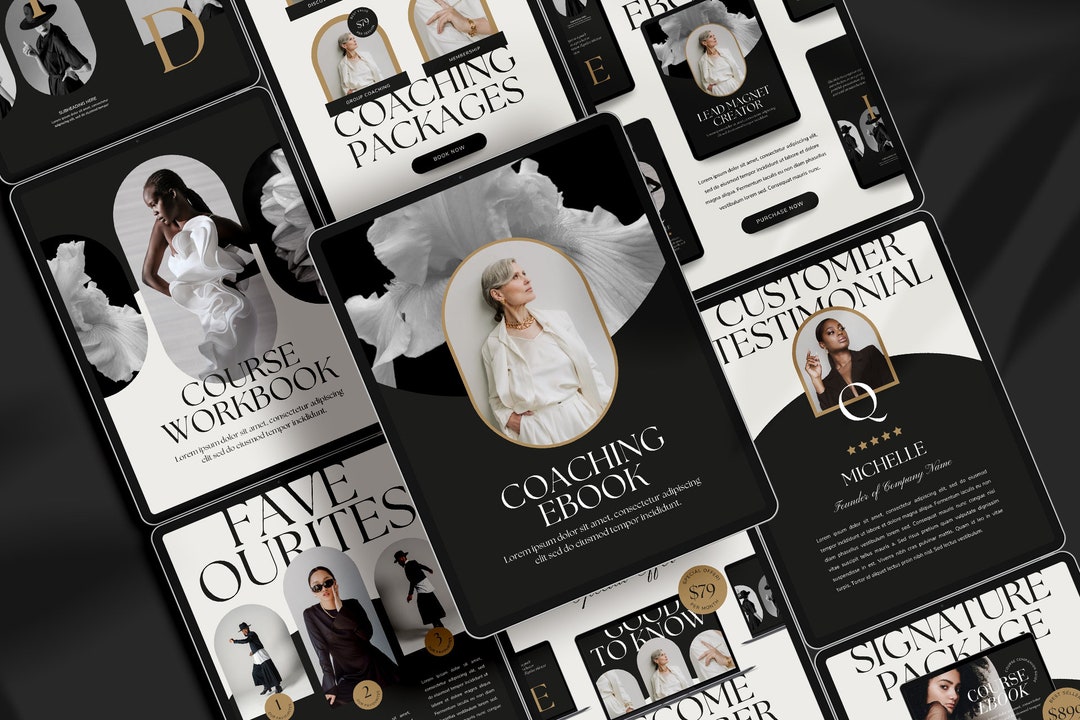 Aesthetic Ebook Template Business Brochure and Guidebook Luxury Course ...