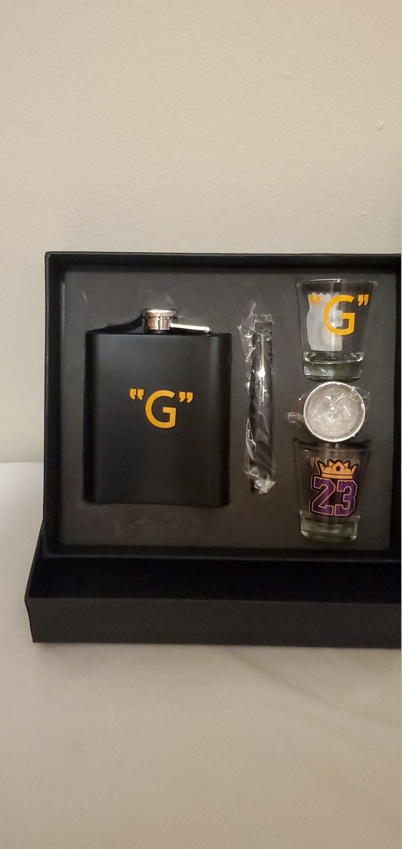 Custom Flask and Tray Sets | Etsy