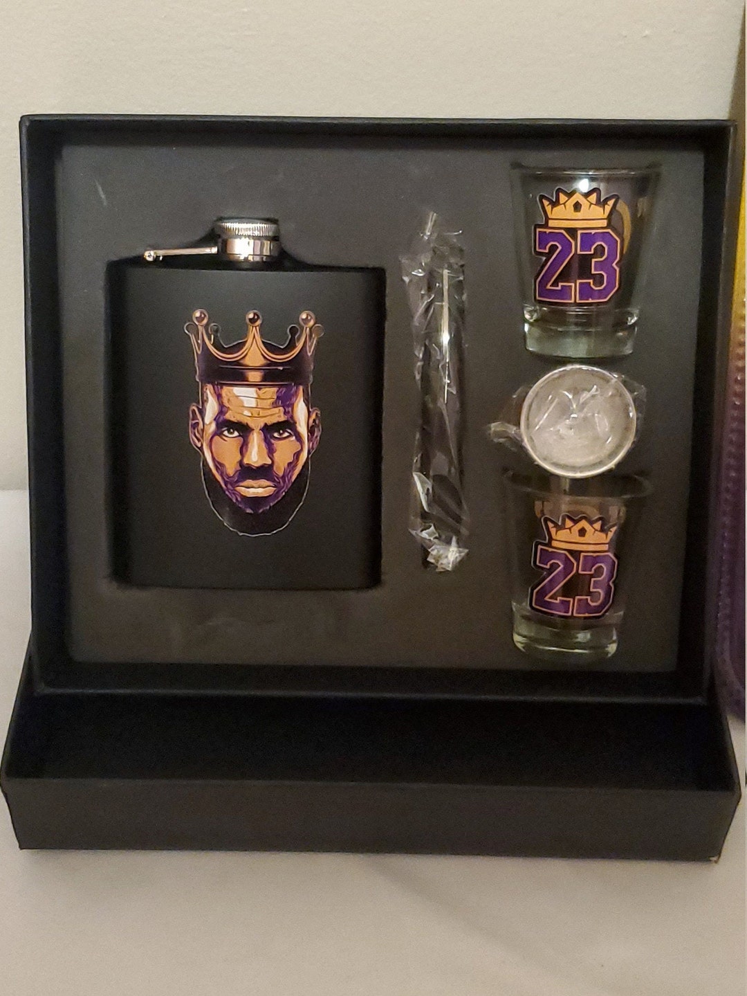 Custom Flask and Tray Sets - Etsy