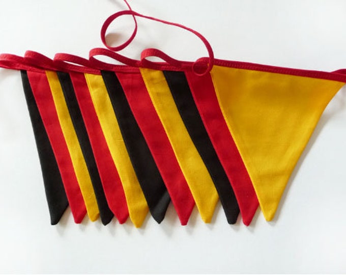 Sustainable Germany Pennant Chain for the European Championship, 2.60 M ...