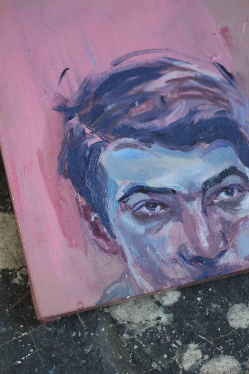 THE JPL SAGA part Three Original Artwork Oil and Acrylic Portrait ...