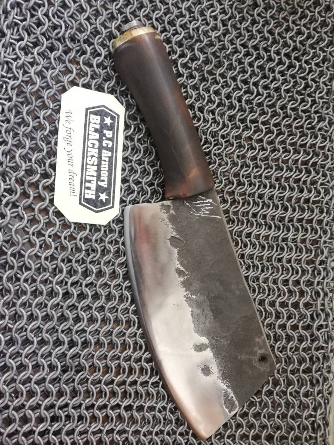 Massive Cleaver for Professional Chefs Handmade Cleaver / | Etsy