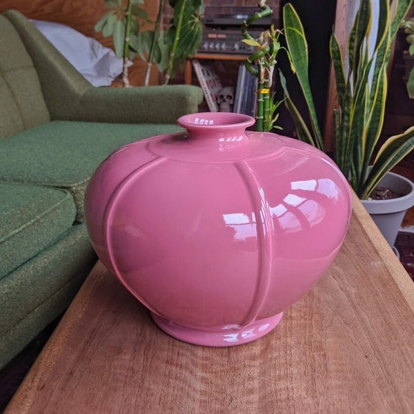 Large Pink Vase - Etsy