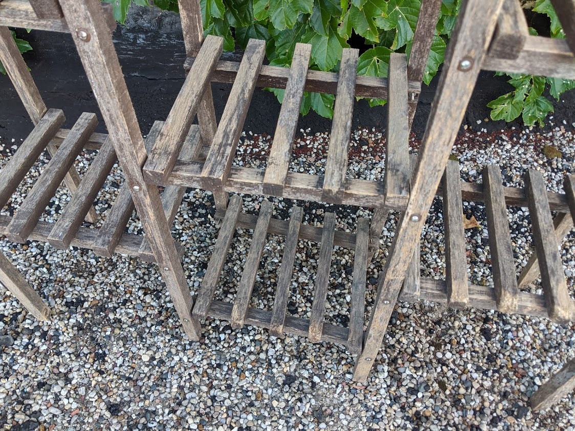 Rustic Primitive Wooden Plant Stand | Multi-tiered Country Farmhouse ...