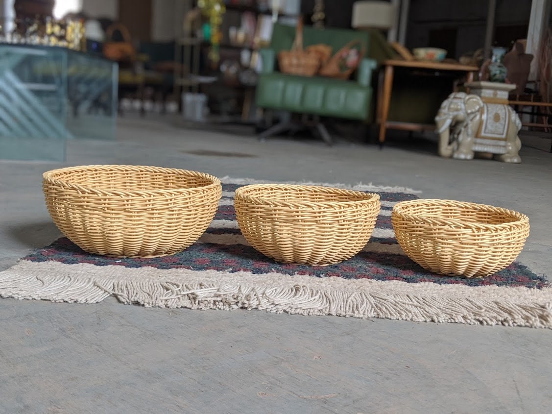 Large Round Wicker Baskets