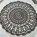 11" Hand Crocheted Doily in Pewter Grey Color - Etsy