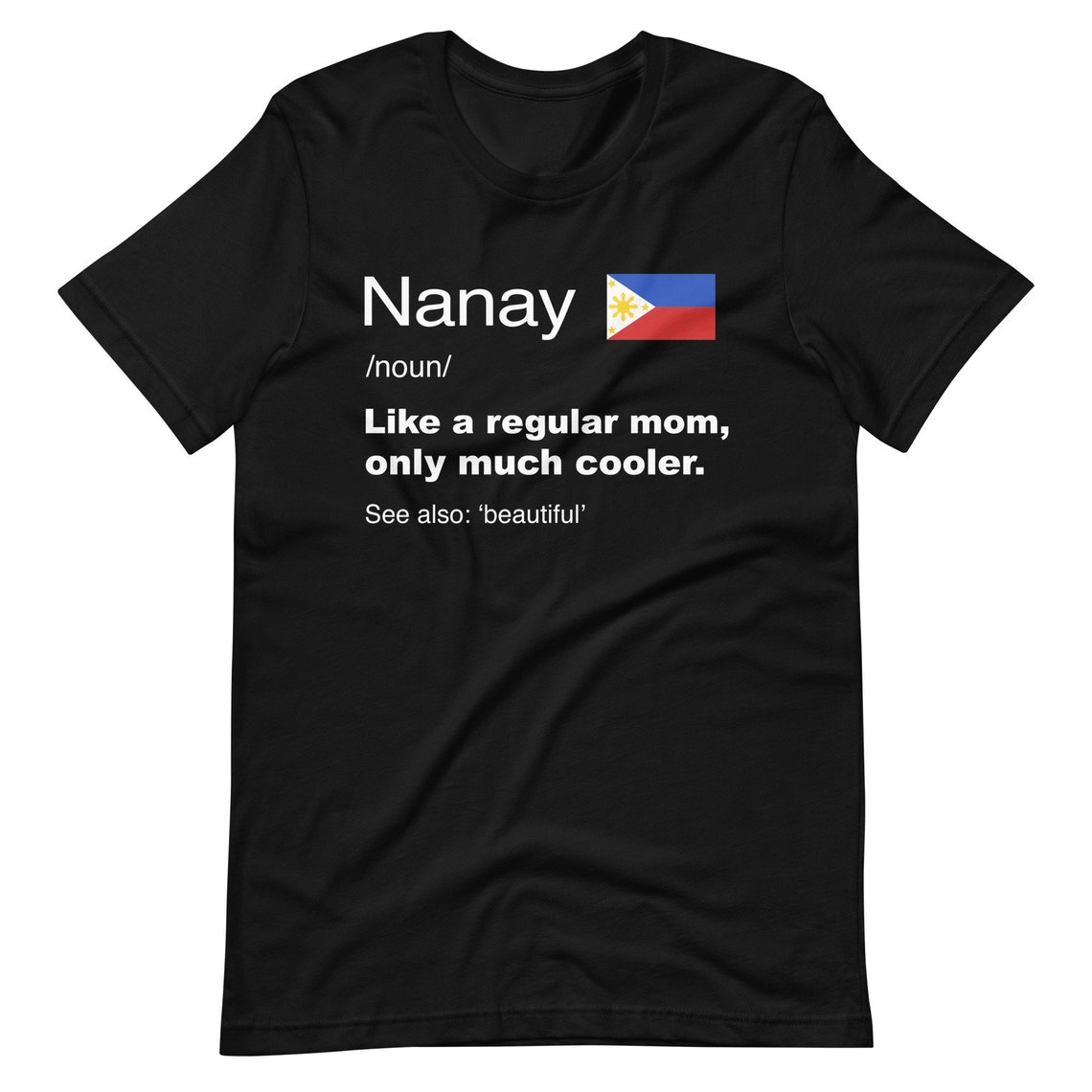 Nanay Definition Filipina Mom Shirt Cute Mothers Day Gifts | Etsy