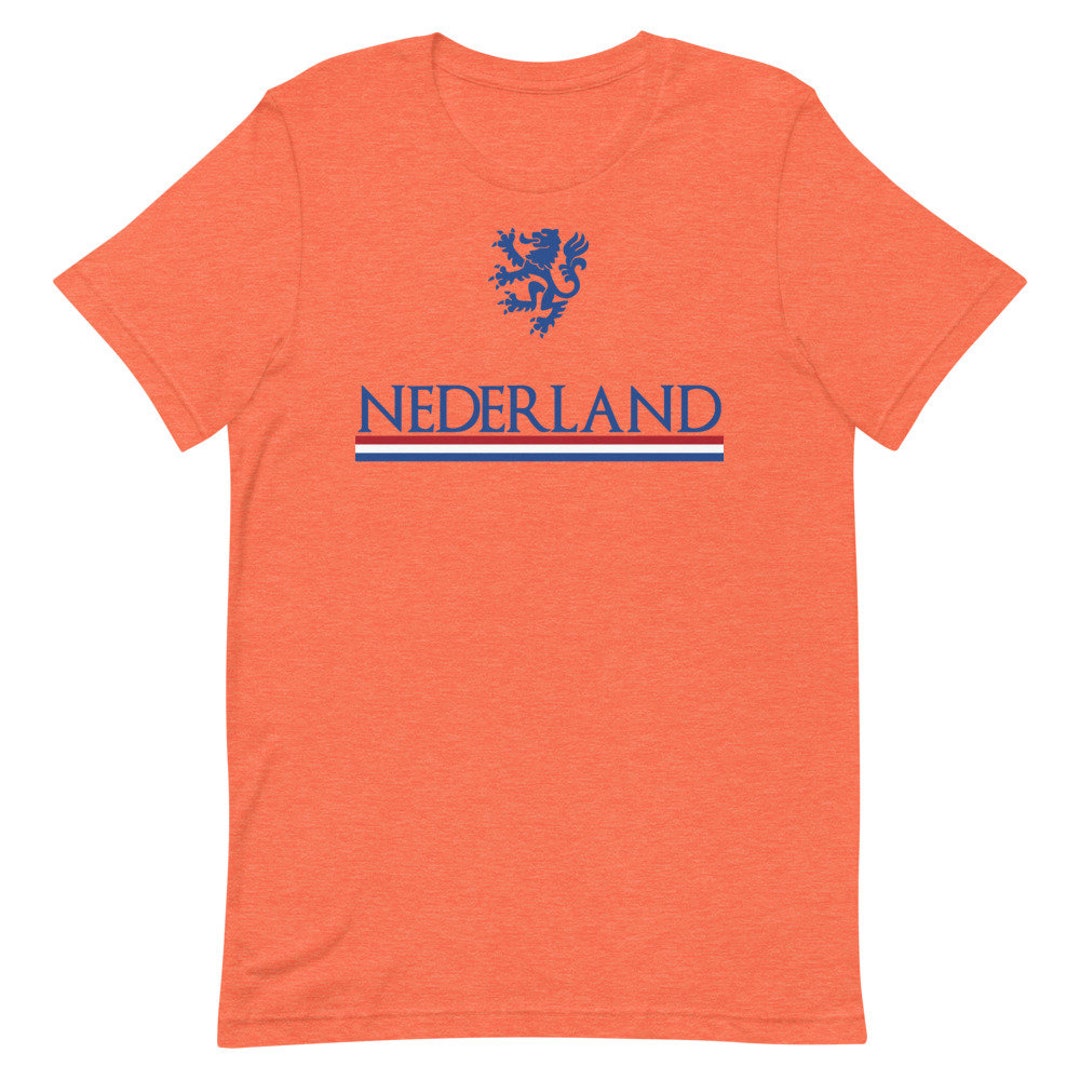 Holland Netherlands Soccer T-shirt | Vlag Van Nederland Gifts | Dutch ...