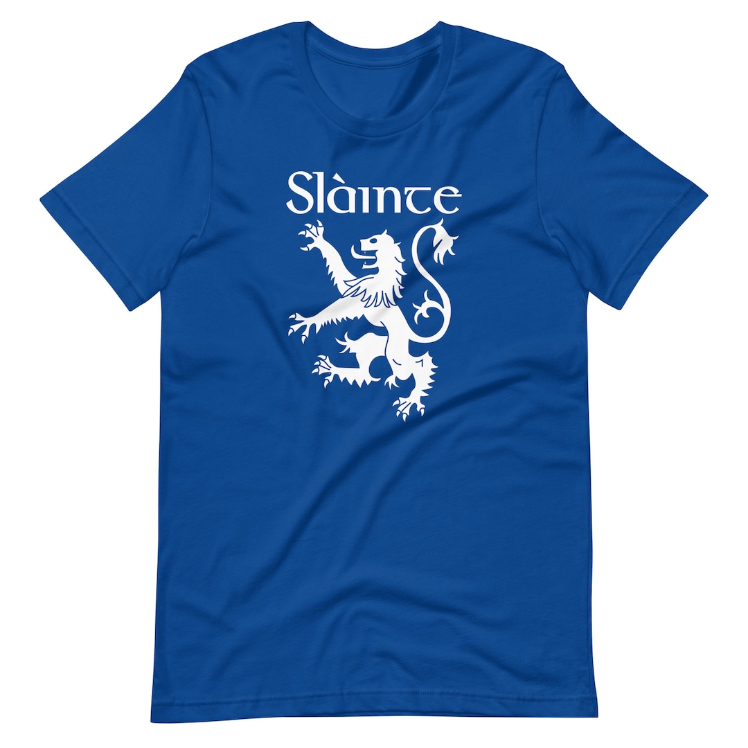 Sláinte Cheers in Scots Gaelic | Funny Scottish Shirts | Scotland ...