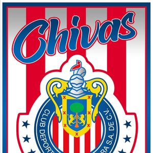 CD Guadalajara Chivas Poster - Etsy