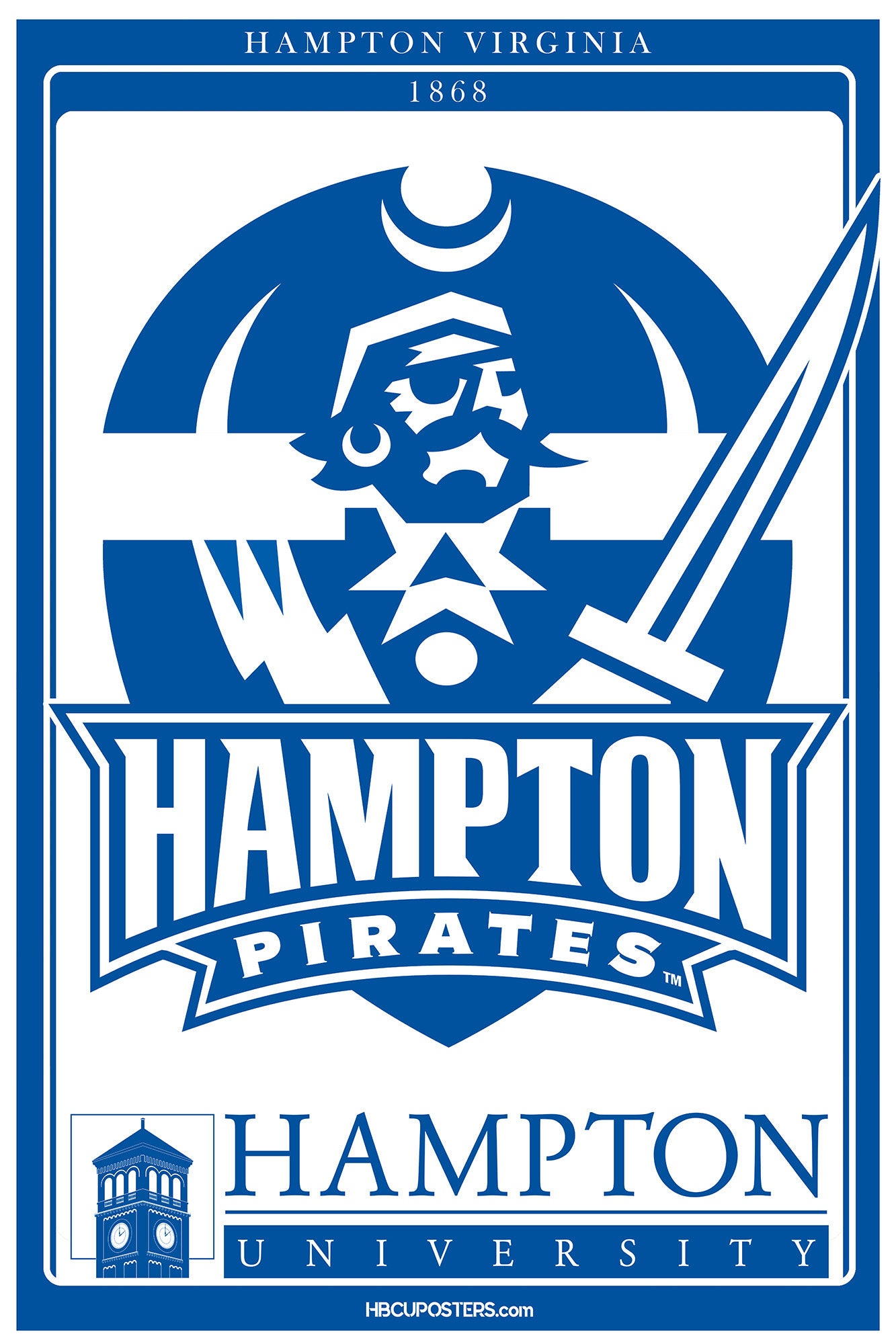 Hampton University Clipart