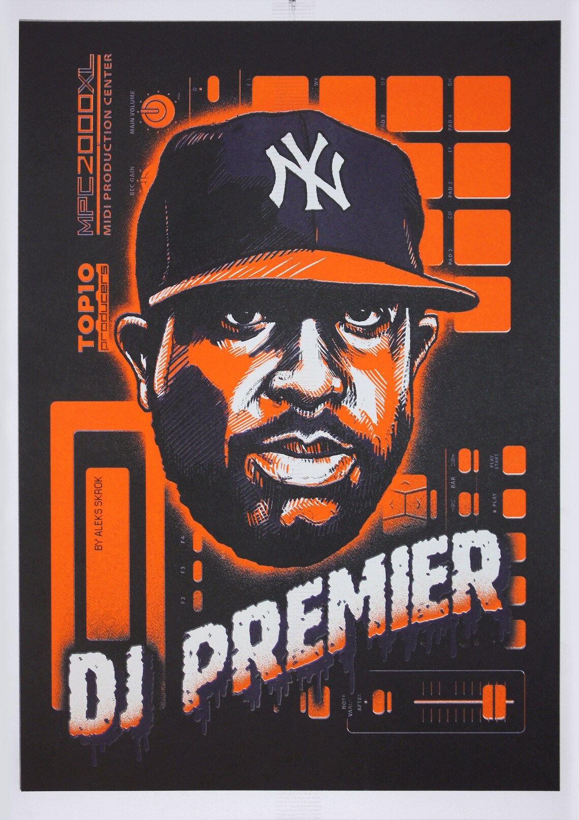 DJ Premier - A3 Riso Print / Limited Edition - Etsy