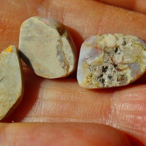 Trio of Spencer Opal "rub" Preform Cabochons, 8.5 Carats - Etsy
