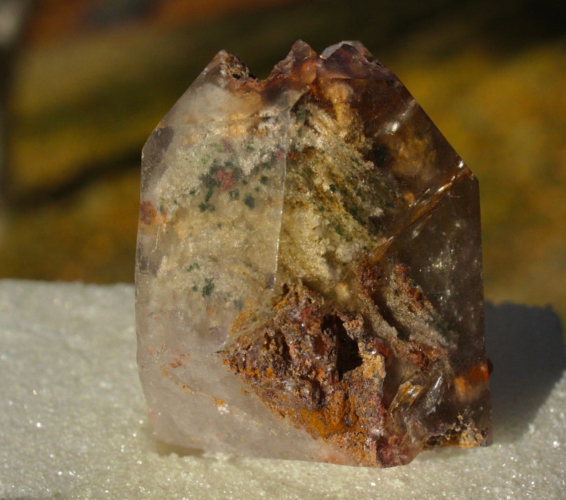 Quartz Crystal With Inclusions, Brazil - Etsy