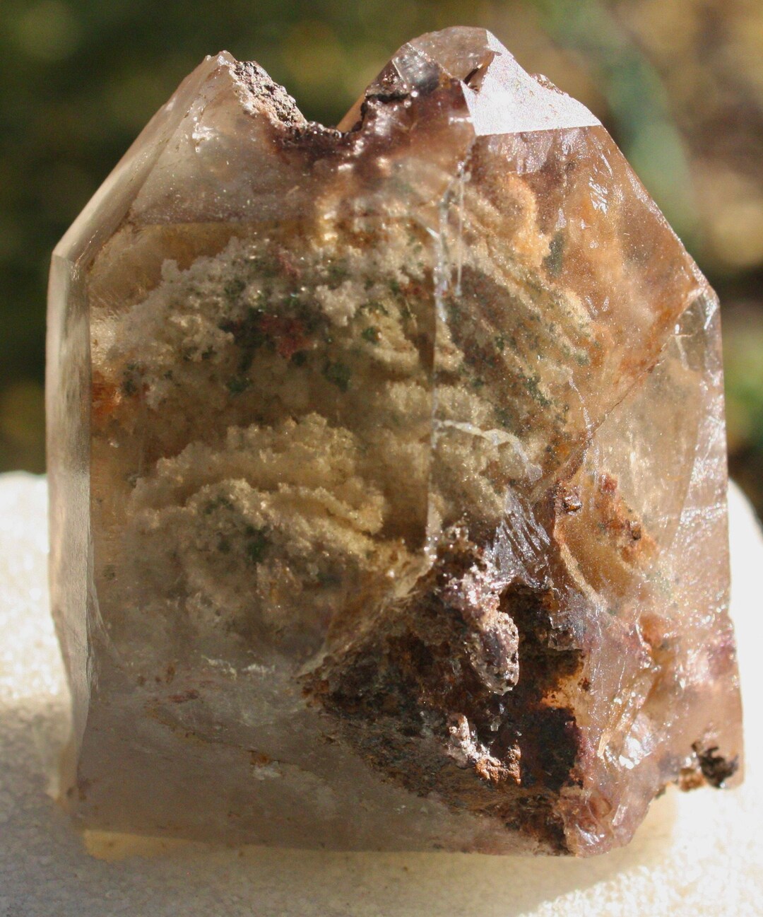 Quartz Crystal With Inclusions, Brazil - Etsy