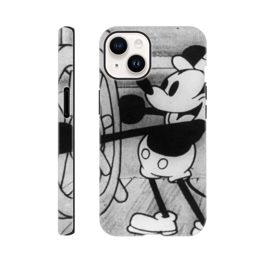 Disney Mickey Mouse Steamboat Willie 1928 iPhone Case Tough / Flexi ...