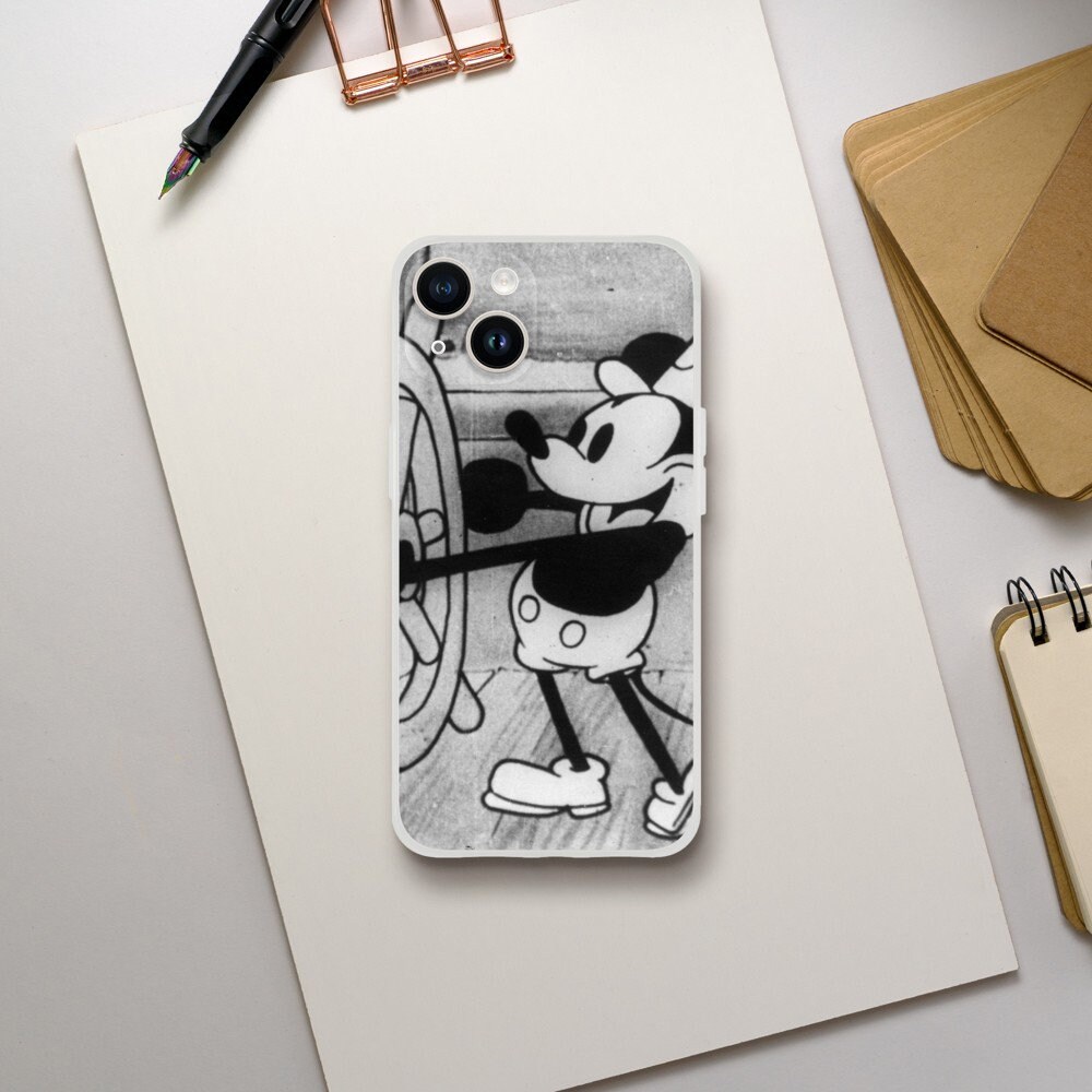Disney Mickey Mouse Steamboat Willie 1928 iPhone Case Tough / Flexi ...