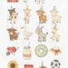 Farm Animal Birthday, Barnyard Birthday, Farm Baby Shower Clipart, Cute ...