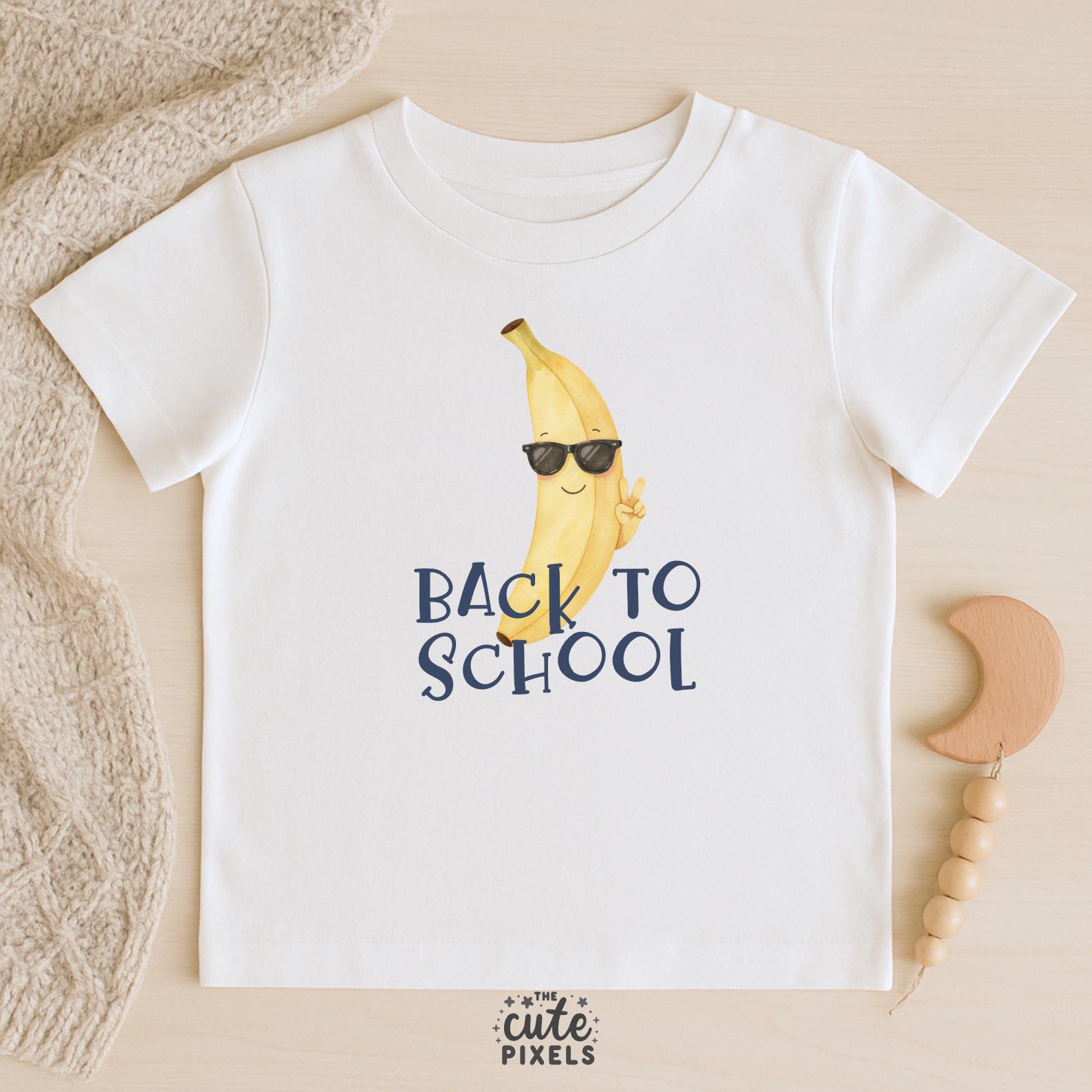 Back to School Clipart Bundle, Cute Kids School Supplies, Stationery ...