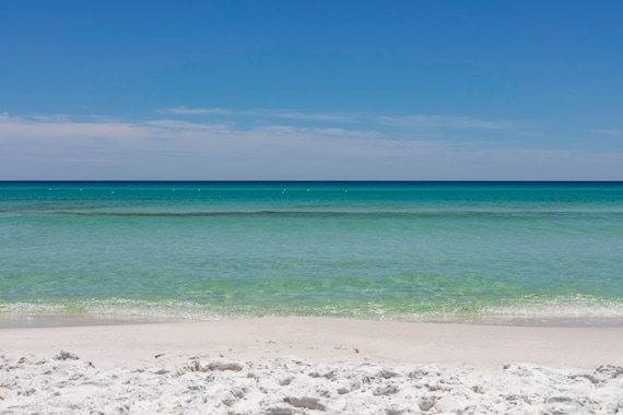 Emerald Beach Destin Florida Beach the Emerald Coast | Etsy