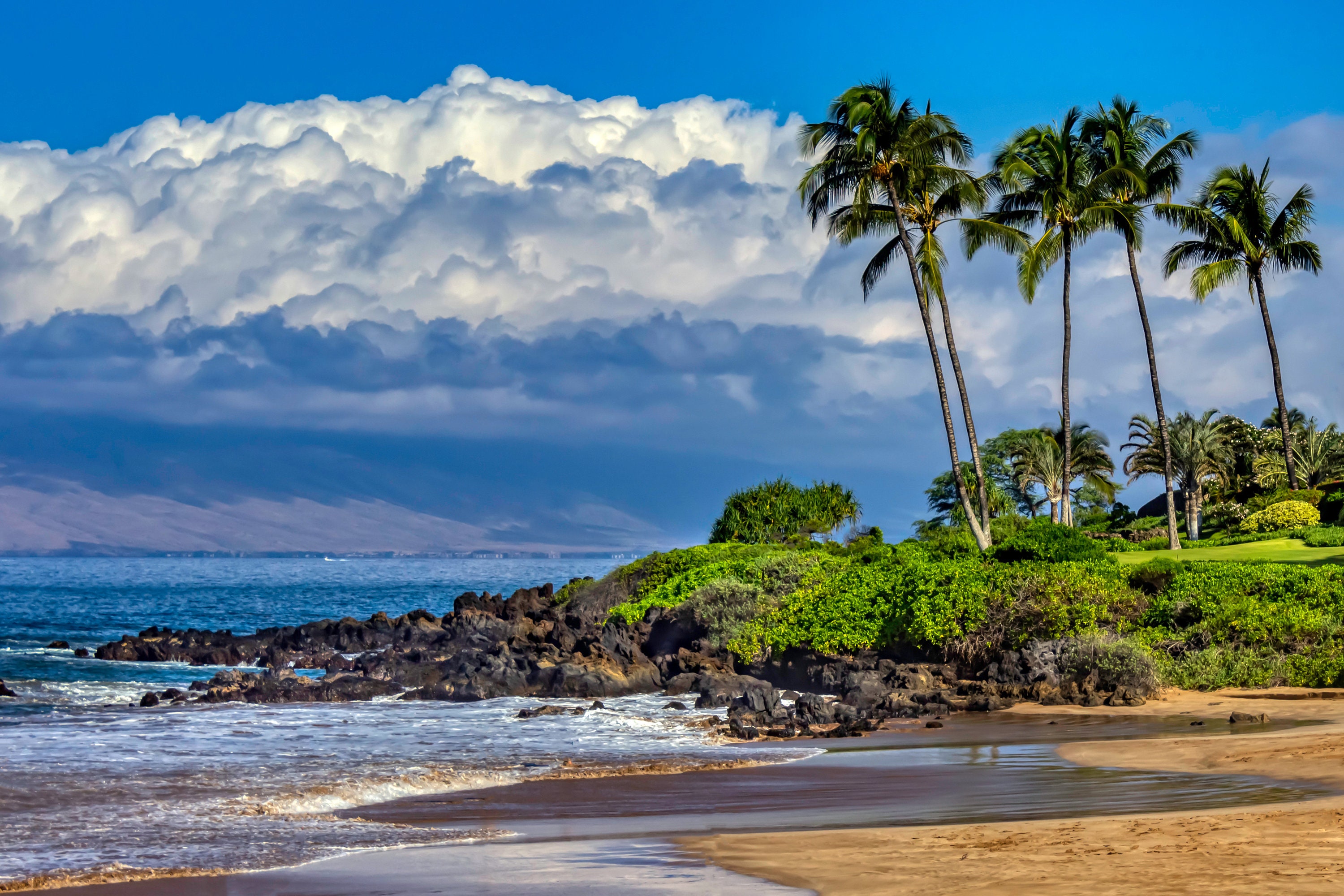 Wailea Beach, Hawaii, Maui, Photography, Landscape, Beach Art, Beach ...