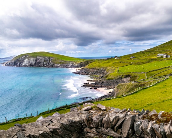 Coumeenoole Beach Dingle Peninsula Irish Photography - Etsy