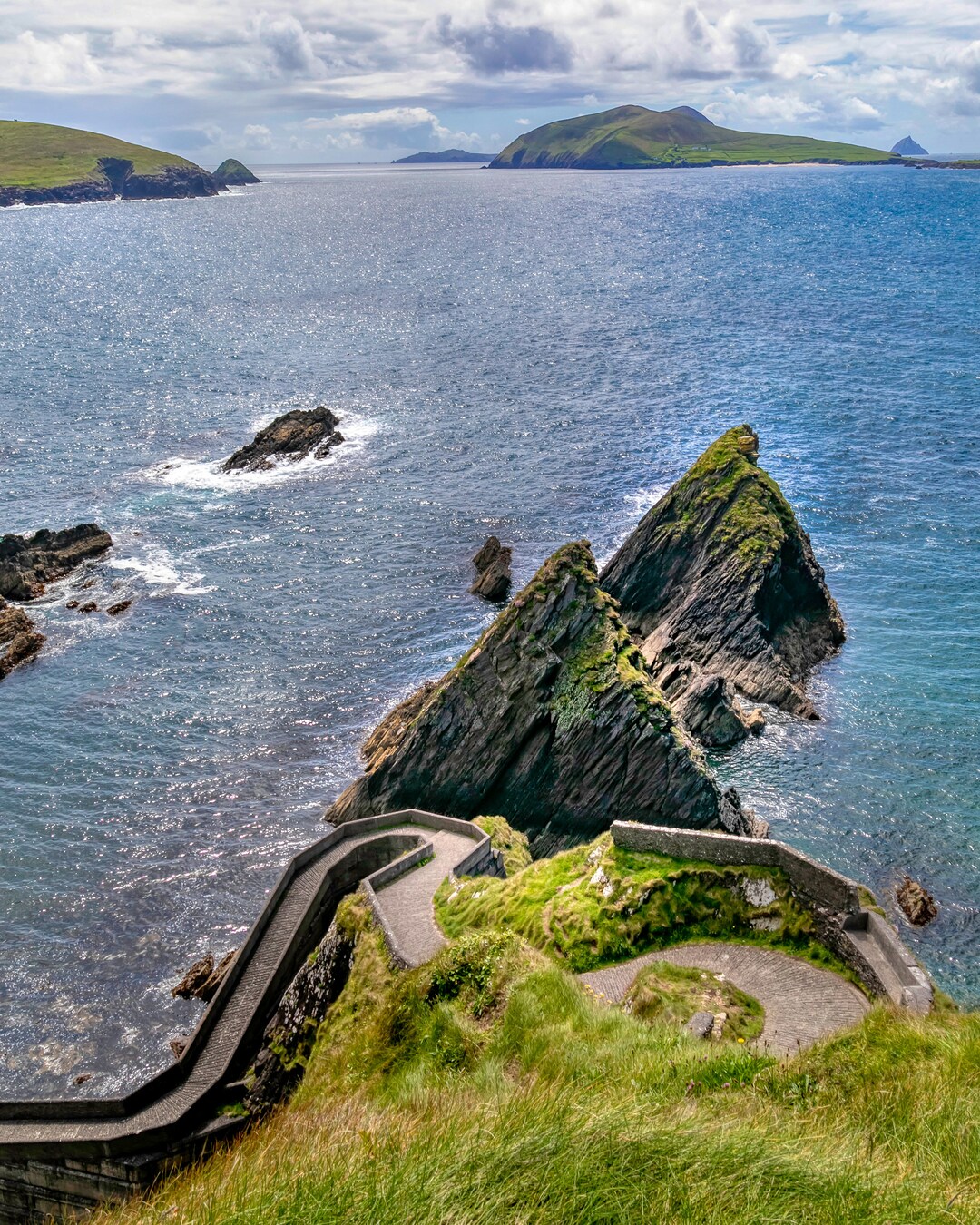 Dunquin Pier, Dingle Peninsula, County Kerry, Slea Head Drive, Ireland ...