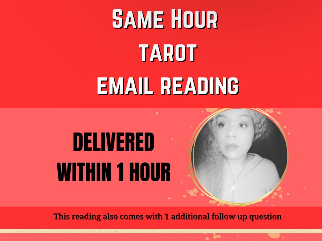 Same Hour Email Reading, Tarot Reading, Delivered in One Hour - Etsy